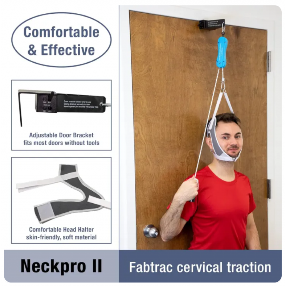 Neck Pro Overdoor Cervical Traction Device - Neck Pro Traction Device - Neck Traction - Cervical ...